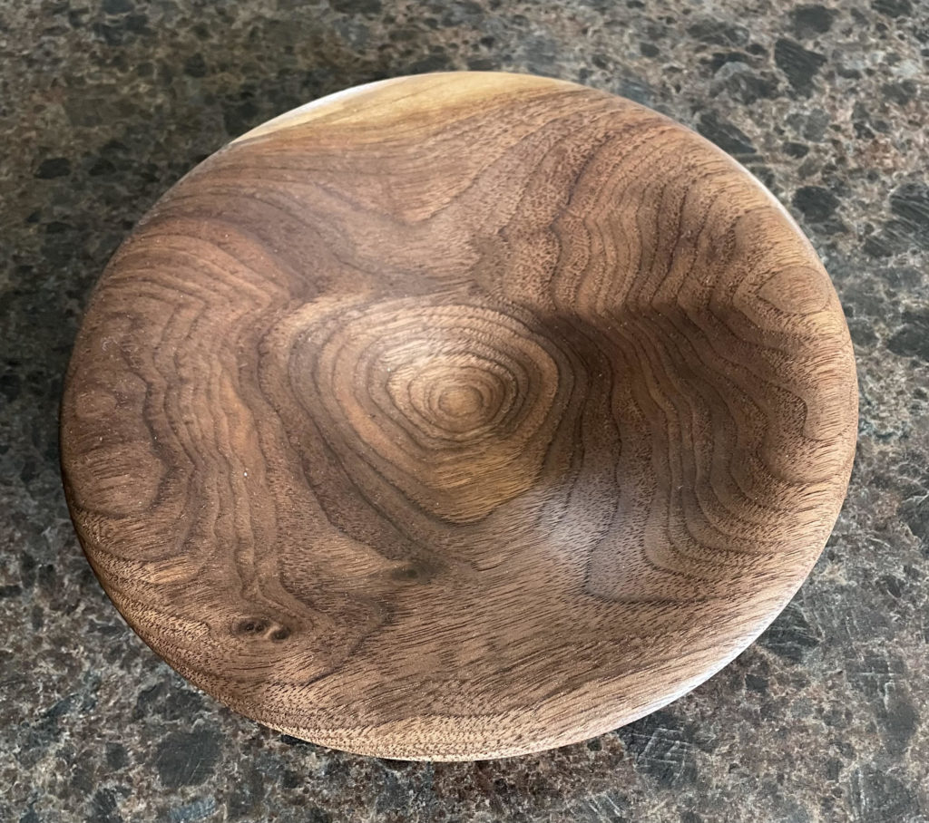 Black Walnut Bowl – Salvation Woodworks